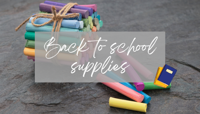 Back To School Supplies